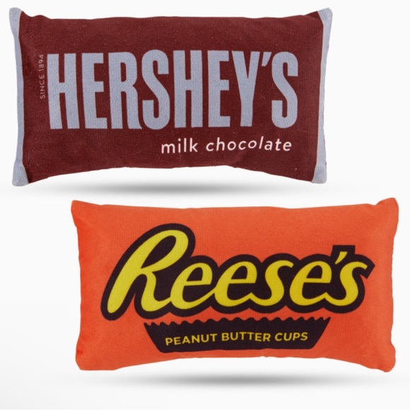 hershey’s | Dog | Host Pick 2 Dog Toys Hershey Crinkle Squeaky Puppy ...